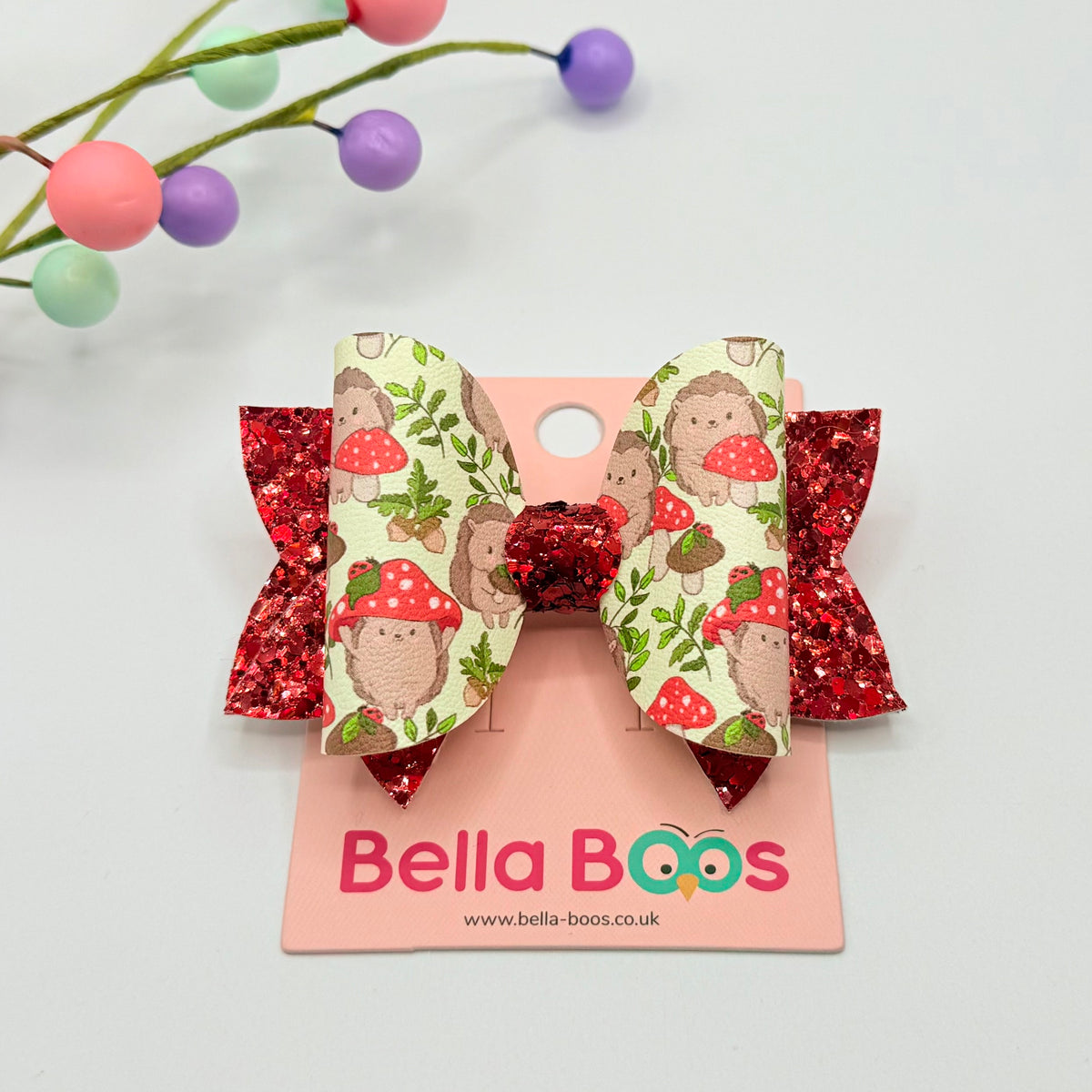 Cutest Hedgehog Hair Bow – Bella Boos Fashion